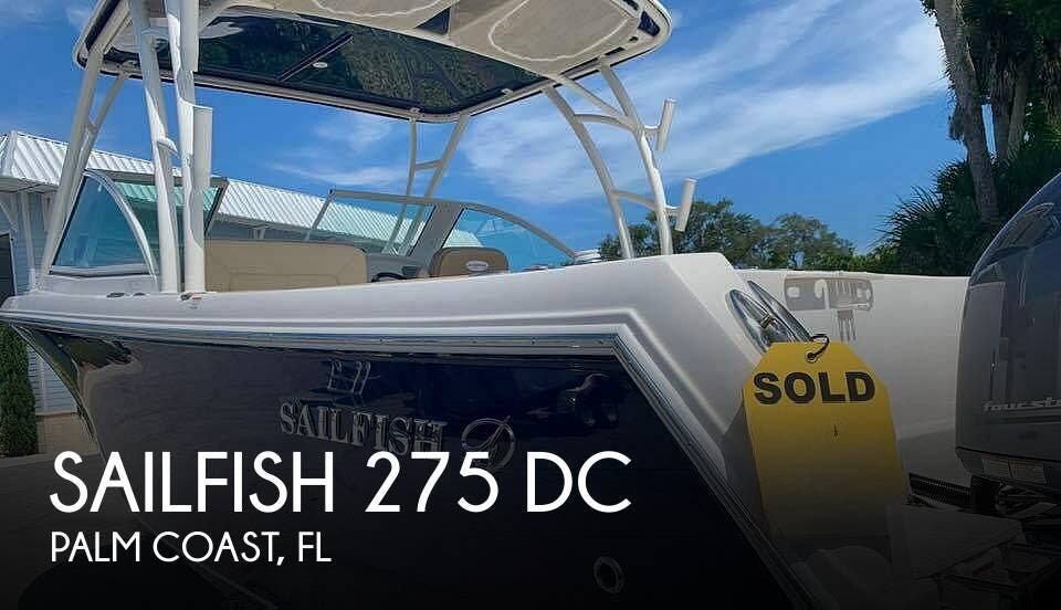 Dual Console - 2020 Sailfish DC 275 | Motor & Keel