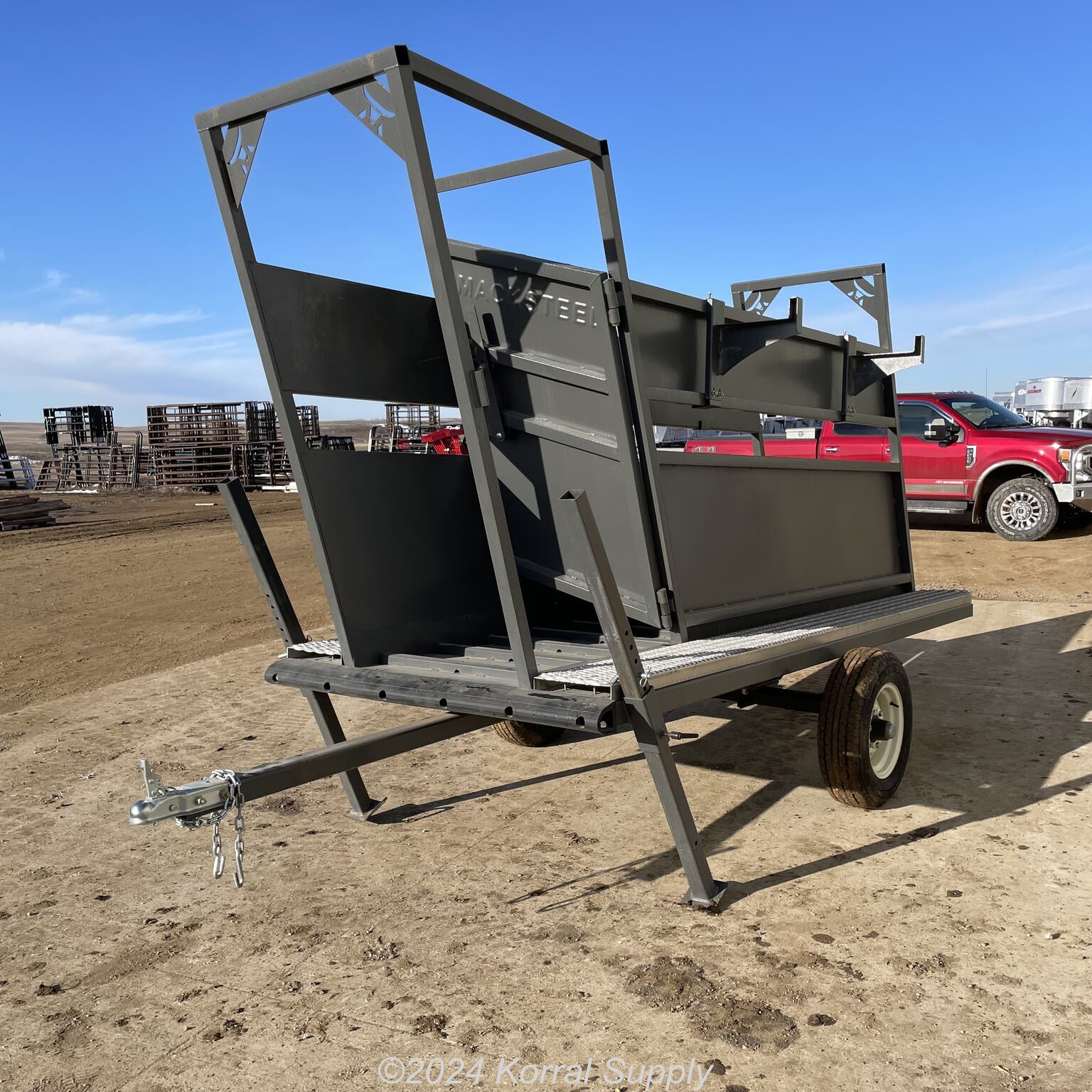 Macksteel Portable Loading Chute w/ Panel Brackets