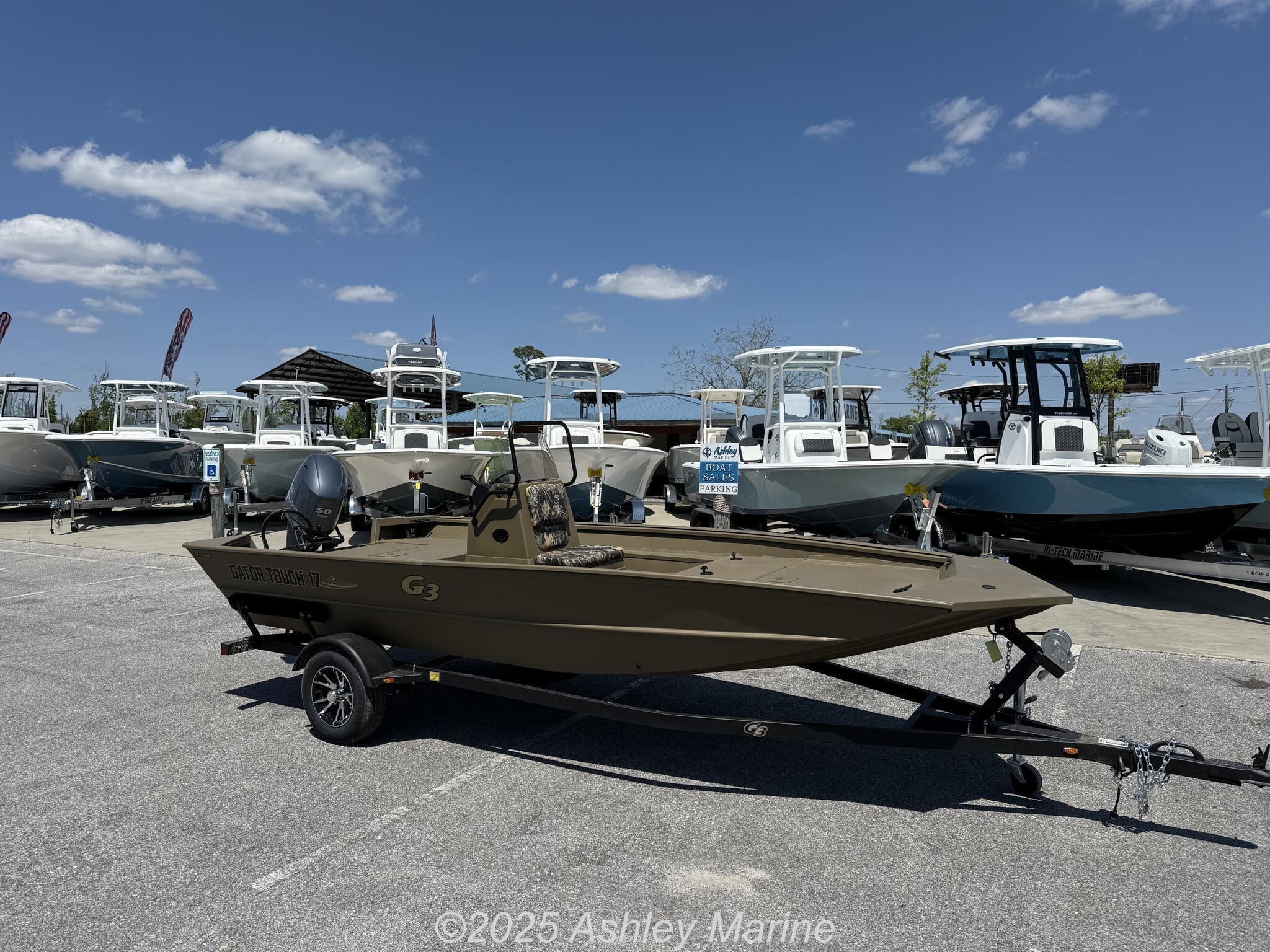 Bass Boat - 2025 G3 Gator Tough 17 CC | Motor & Keel