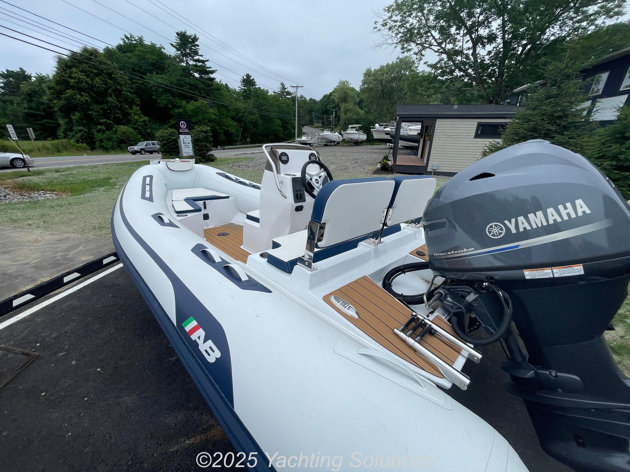 Rigid Inflatable - 2025 AB Inflatables Alumina 13 ALX | Motor & Keel