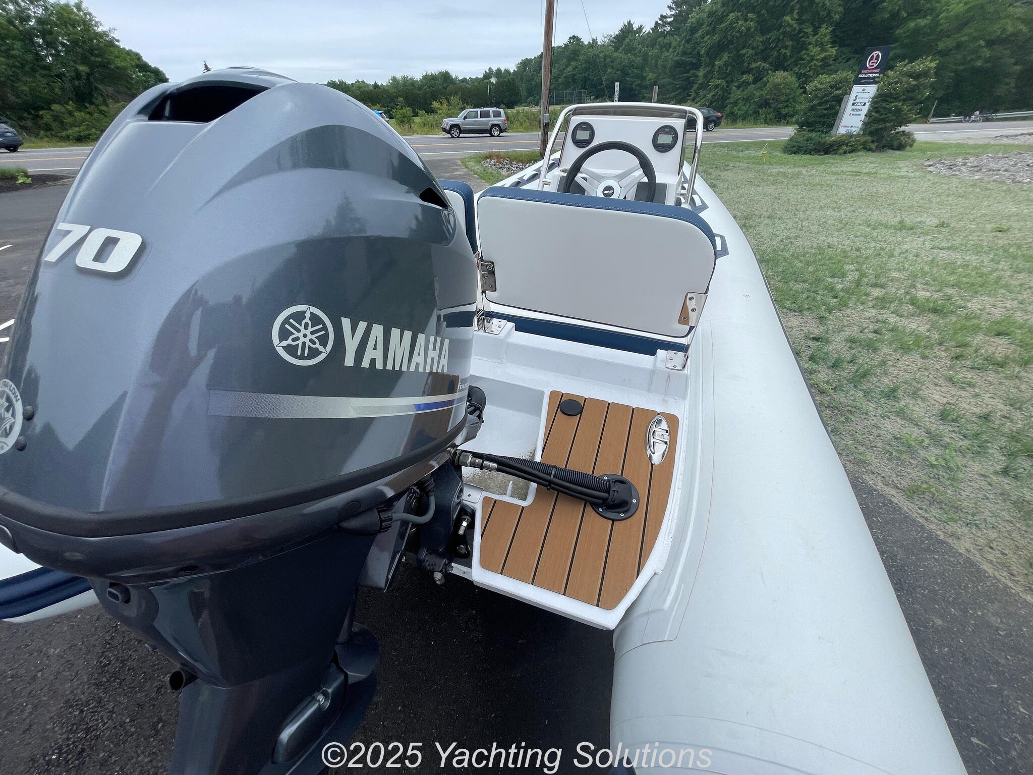 Rigid Inflatable - 2025 AB Inflatables Alumina 13 ALX | Motor & Keel