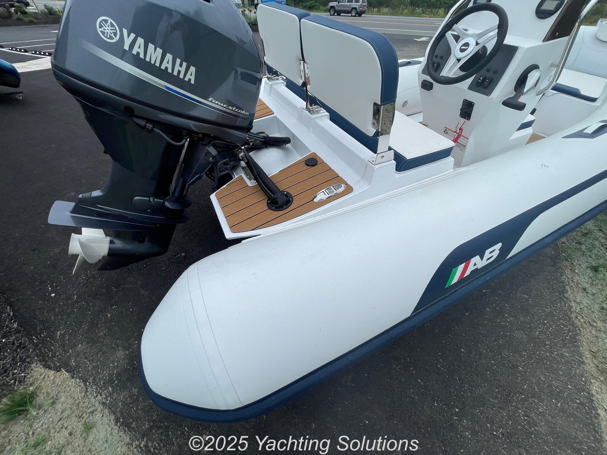 Rigid Inflatable - 2025 AB Inflatables Alumina 13 ALX | Motor & Keel