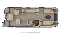 Tritoon - 2026 Sylvan L3 Party Fish | Motor & Keel